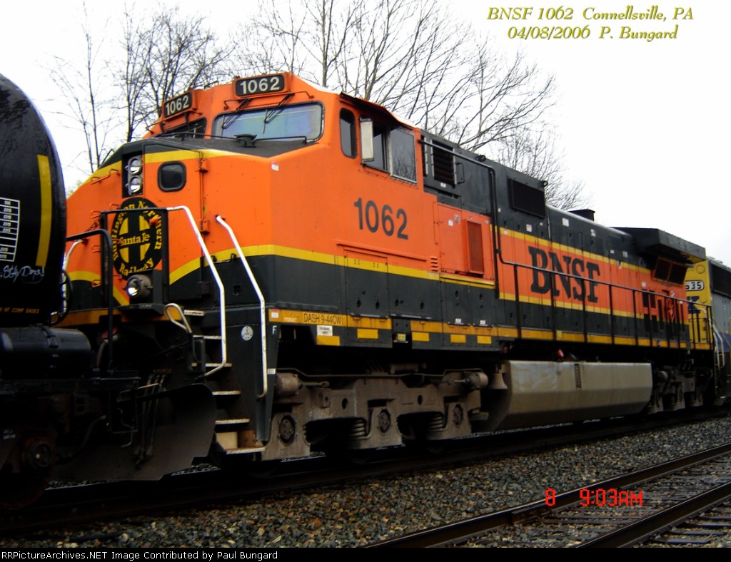 BNSF 1062 C44-9W 04/08/2006